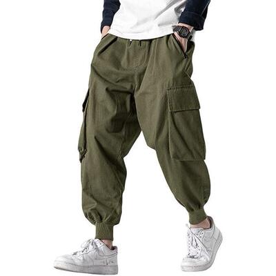 U 88052 NASA Cargo Pants Men Loose Fit 束脚工装裤