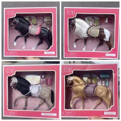 现货迷你小偶季lori娃娃配饰全新盒装小马驹OG搭配过家家儿童玩具