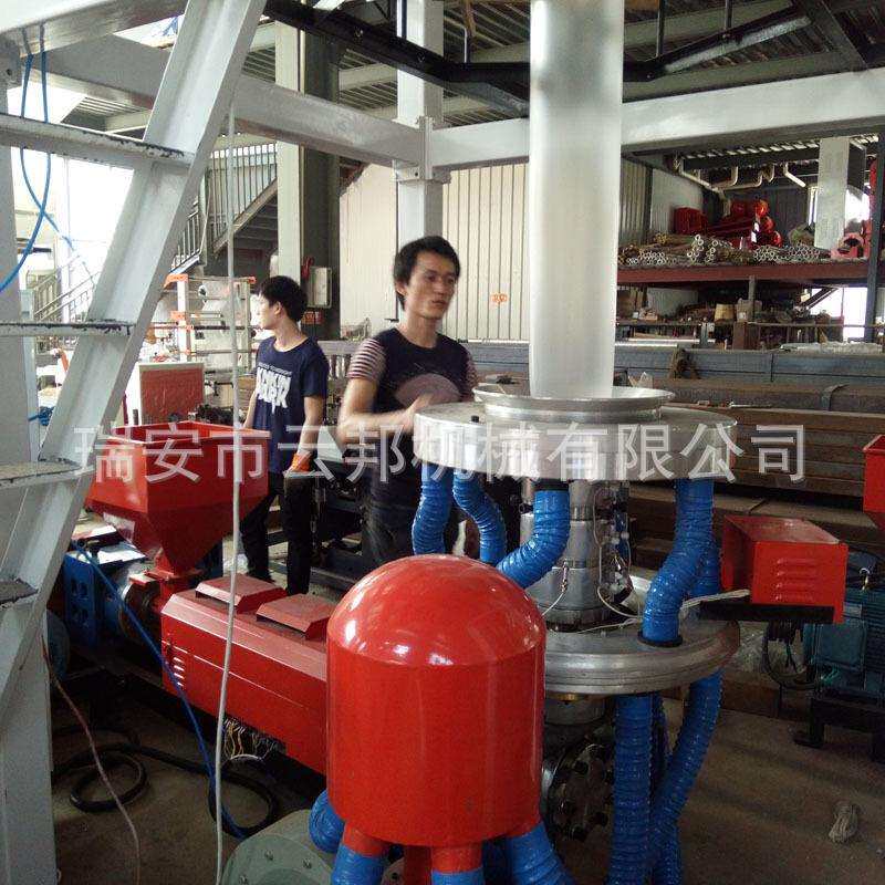 供应瑞安云邦机械吹膜机塑料袋pe吹膜机SJ60-1000H高速吹膜机