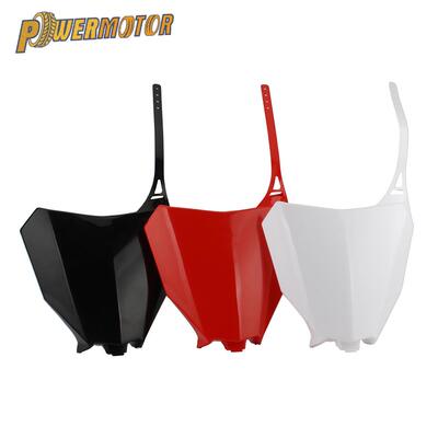 适用于越野摩托车CRF250RCRF450R改装号码板前置装饰板AI