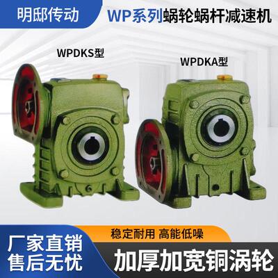 WPDKA /WPDKS立式小型涡轮涡杆减速器涡轮齿轮变速箱