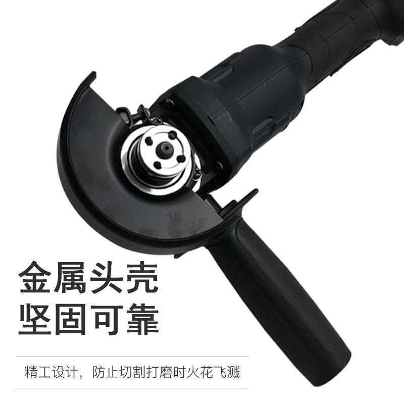 初无新锂无刷大角磨机5225充紧凑型角电式角磨机电刷锂电功率手砂
