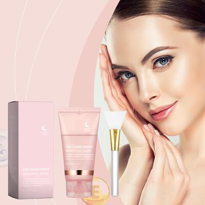 Collagen Peel-Off Mask - Gently cleanses the face, moisturiz