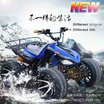 ATV沙滩车四轮越野摩托车小火星110-125cc雪地摩托车漂移竞技卡丁