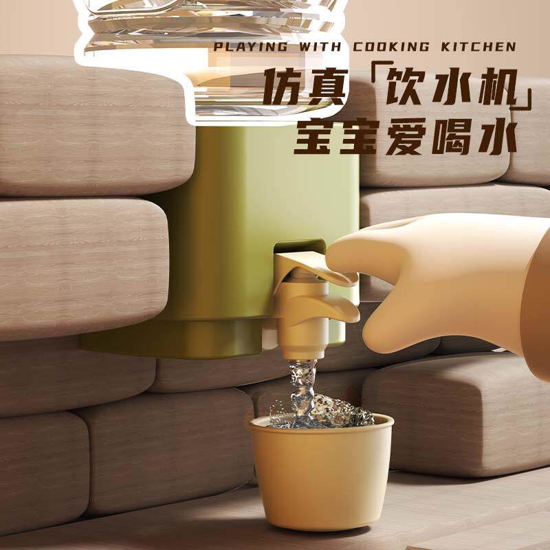 宝宝仿真厨具迷你3女孩6做饭煮超大号礼物儿童过家家厨房玩具套装