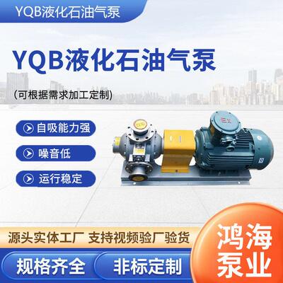 定制滑片泵YQB泵防爆氟利昂泵抽油丙烯泵液氨泵二甲醚防爆泵