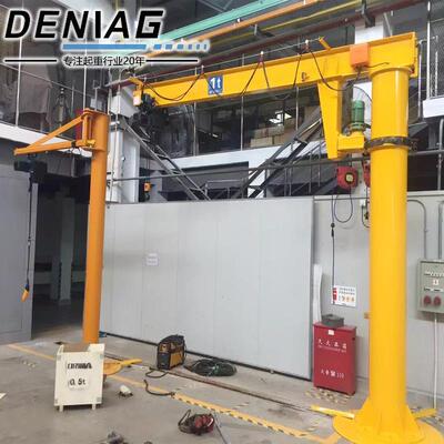 壁柱式旋臂起重机行车固定式悬臂吊简易电动悬臂吊