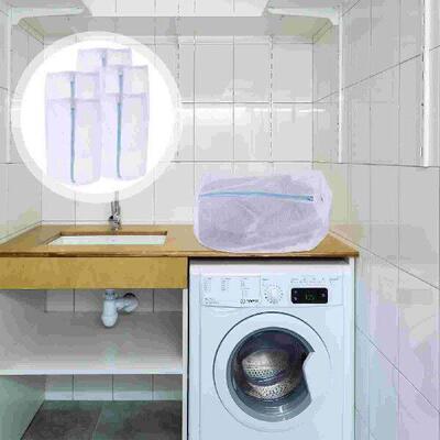 5 Pcs Laundry Bags Polyester Garment Mesh Lingerie Thing