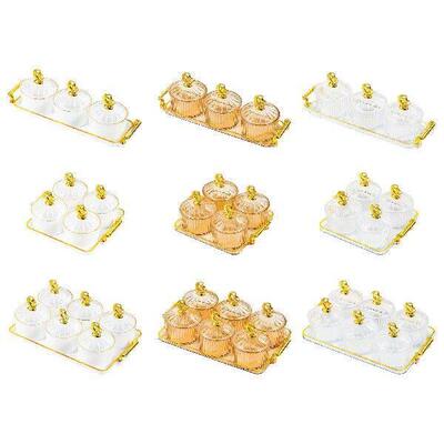 Dried Fruit Plate Snacks Dish Nuts Tray Wedding Nuts Plate