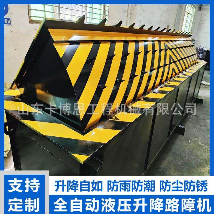 路障机 智能升降翻板路障机 防撞路障设备学校全自动翻版路障机