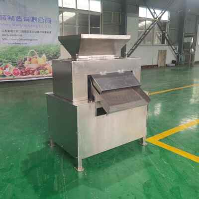 水大果用DGJ型不锈钢工业电动百香果汁机榨出汁快专对辊QJT榨汁机
