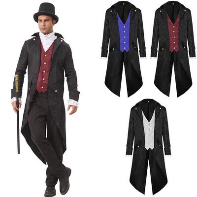 Tailcoat, men's coat, carnival performance costume