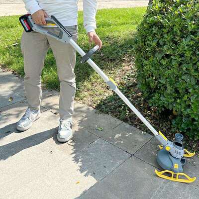 锂草电草机DBV小型家用除草割机手持电动打草机园林修剪电机充式