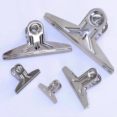 Stainless Steel Ticket Clips in Large, Medium, and Small Siz