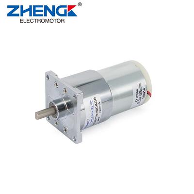 ZHENGK正科 ZGA42FE 方盖可调速直流减速小电机中心轴12V 24V