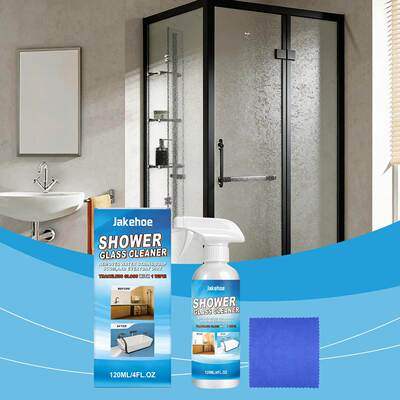 JAKEHOE Shower Glass Cleaner for Daily Bathroom Cleaning - R