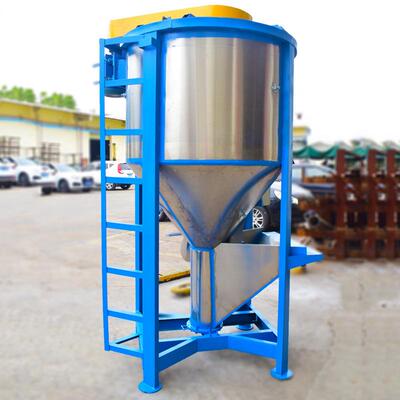 304不ZY-5000K多锈钢立式拌机玉米水稻混料合机可加热冷却功能拌