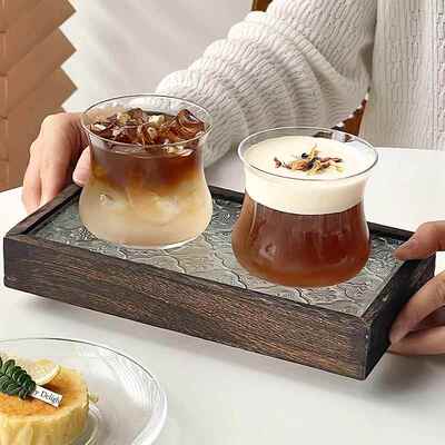 轻薄combo咖啡杯套装冰美式拿铁杯dirty杯玻璃杯手冲闻香杯品鉴杯