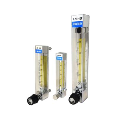 不锈钢防腐玻璃转子流量计 LZB-3/4/6/10WBF LZB-4/6/10F气体液体
