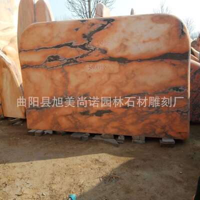 景观村标石晚霞红门牌文化石草坪嘎达石园景观石雪浪石泰山石