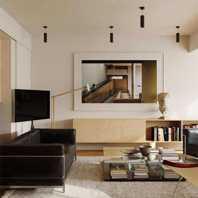 Stephen Shore史蒂芬肖尔复古摄影挂画客厅样板房墙面组合装饰画