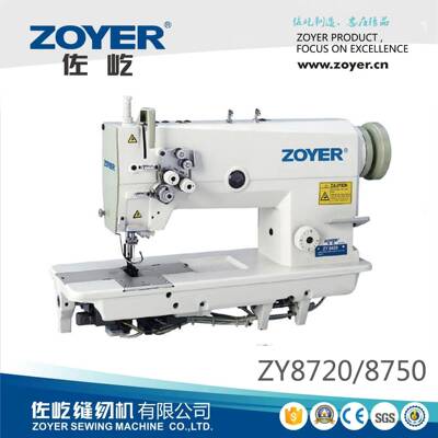 厚料双针微油大旋梭高速平缝机(皮带驱动)ZY8720/8750缝纫机