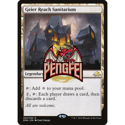 万智牌 基尔山脉疯人院 emn 中文/英文/日文