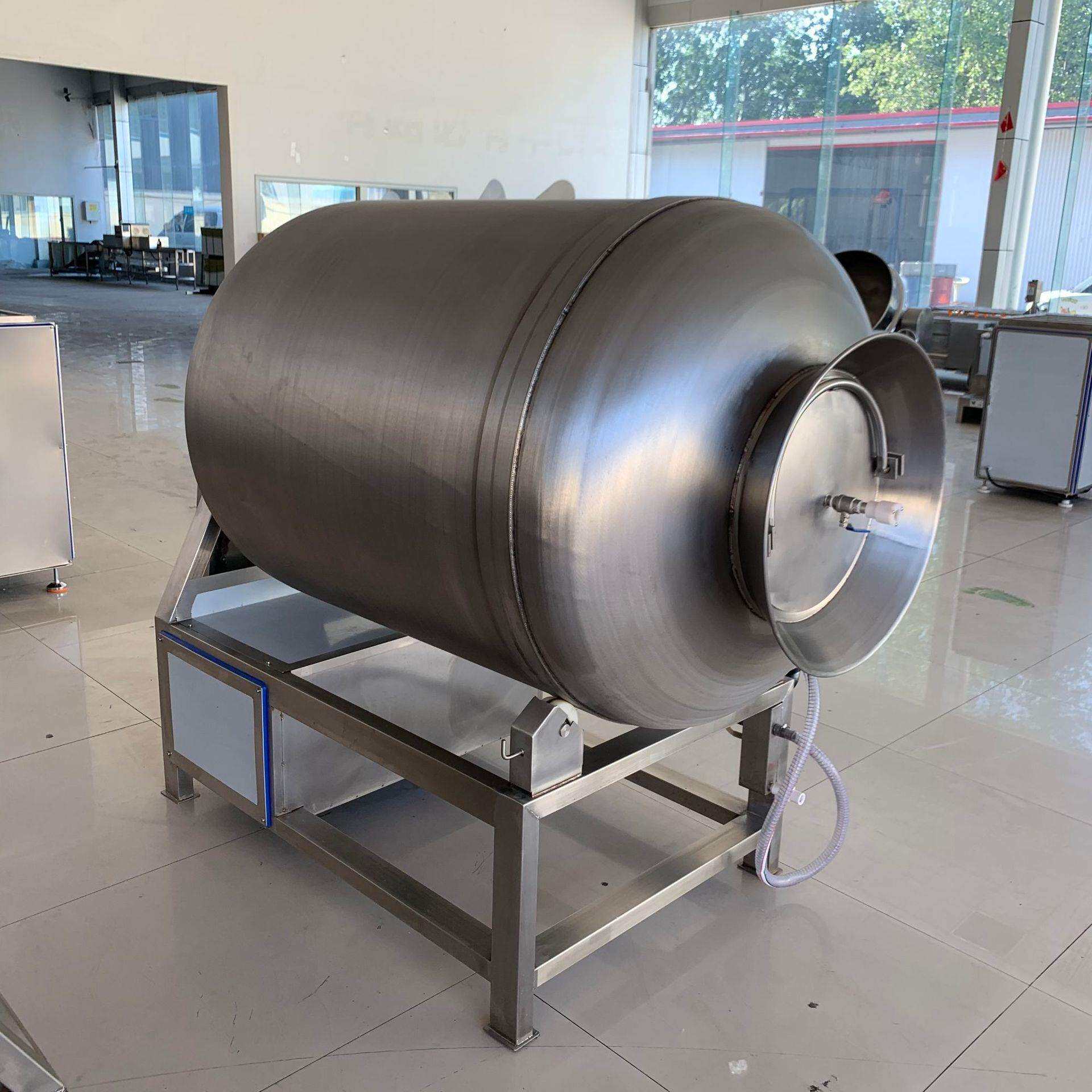 供应预制菜真空滚揉机 肉制品加工滚揉灌 鸡鸭里脊肉商用滚揉设备