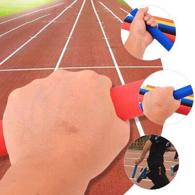 5 Pcs Anti Skid Sponge Relay Baton Sticks Lightweight Smooth