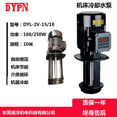东莞DY2V机床磨床油泵单相220V三相380V180W250W机床专用水泵