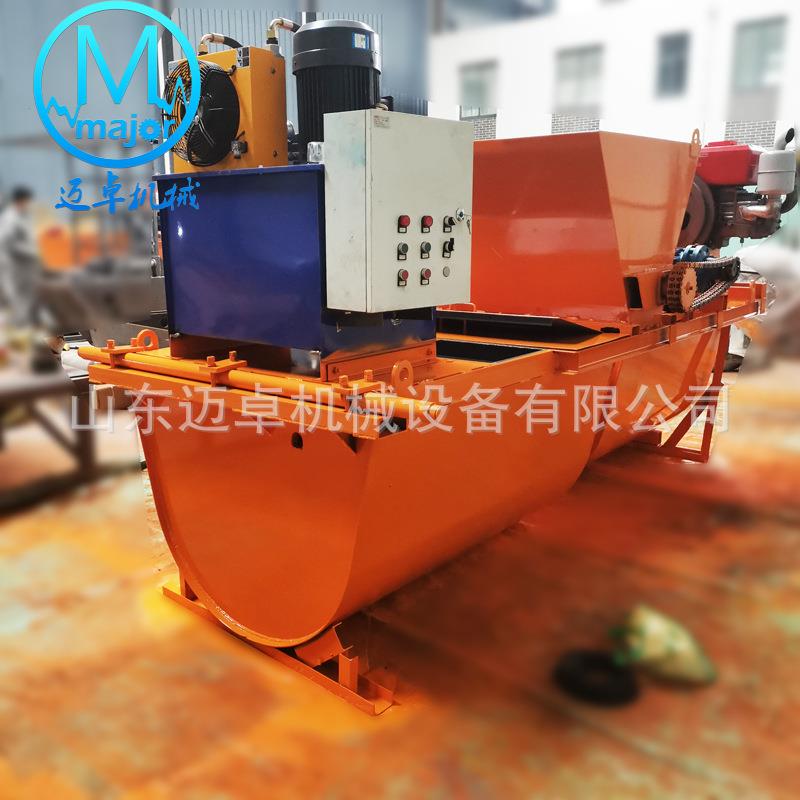 山东供应立式水渠成型机 排水沟梯形水渠机 全自动水渠成型机