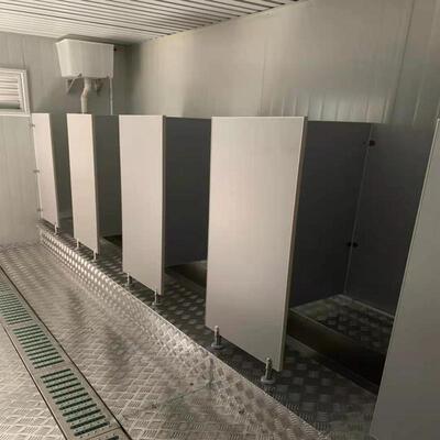户外工地移动集装箱厕所男女卫生间淋浴室办公室临时岩棉活动板房