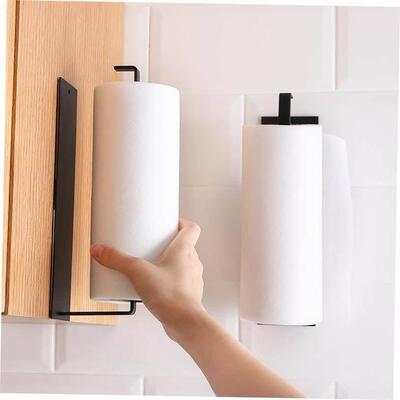 Paper Towel holder non-perforating kitchen paper hanger roll