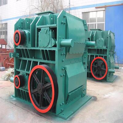 新型石料对辊式碎石机 双辊细碎机 对辊式破碎机 中小型对辊破