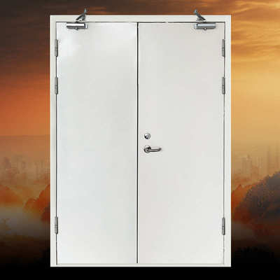厂家供应钢质隔热防火门甲乙丙级管井门小区疏散通道逃生门超大