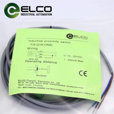 ELCO天津宜科接近开关NI8 FI5-Q18-ON6L NI10-Q25 Q30-CN/CP/OP