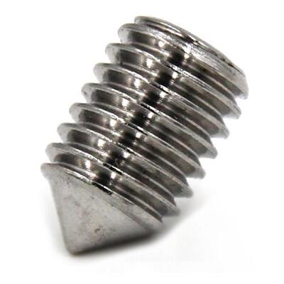 锈31120不4钢内钉六角锥端紧定螺DIN914M2