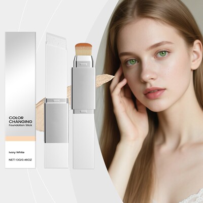 Ivory Dual-Use Color-Changing Foundation Stick - A lightweig