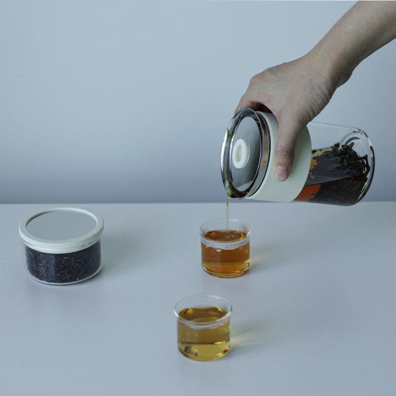 2024新款便携旅行茶具快客杯泡茶分离玻璃杯含收纳包功夫茶具礼盒