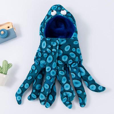 Octopus Pet Costume, Cat Dog Halloween Christmas Outfit