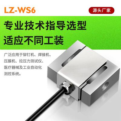 徽力智高精度SLZ-S6微型拉压力称W重传感器型推拉双向称VAX力重测