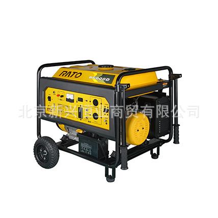 R6000润通汽油发电机组5.5-6KW发电机组RATO手启动