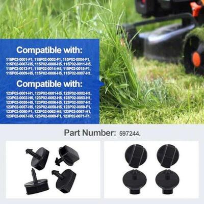 4 PCS Air Cleaner Cap Knob Fits For Lawn Tractor 123P02