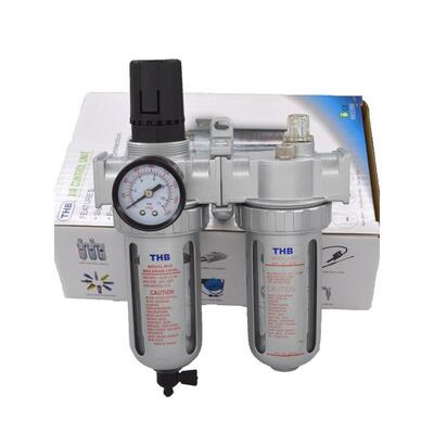 台湾THB油水分离器FRL894两联件4分进口三点组合空气过滤器调压组