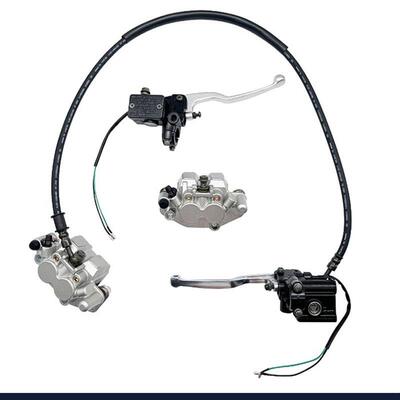 海陵鑫源黄河魔术师250150前碟刹泵前刹车泵制动泵总成