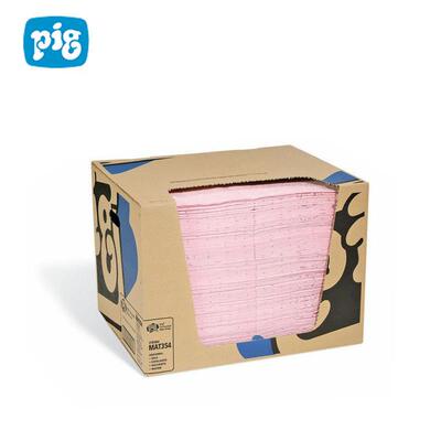 NewPig抽拉箱防化学吸污垫Mat354吸收强酸碱化学液体吸污垫