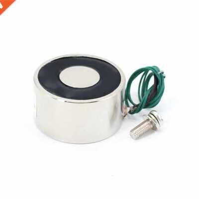 50/27 DC 6V 12V 24V Cylinder Electromagnet Lifting 50KG 500N