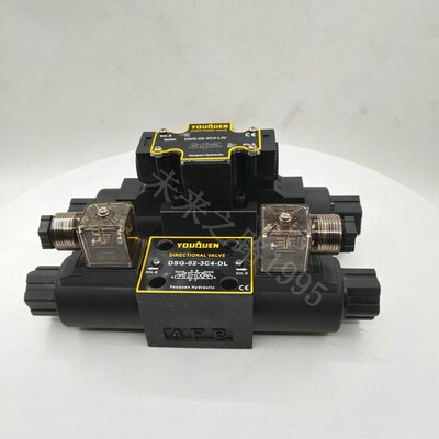 YOUQUEN锯床数控电磁阀DSG-02-3C2/3C4/3C60/2B2/2B3-DL AC220 24