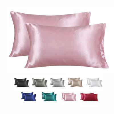 Silk Pillowcase Pillow Cover Silky Satin Hair Beauty Pillowc
