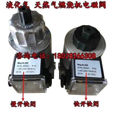 燃气燃烧机MVDLE205/5 207/5 210/5 215/5天然气可调式电磁阀线圈